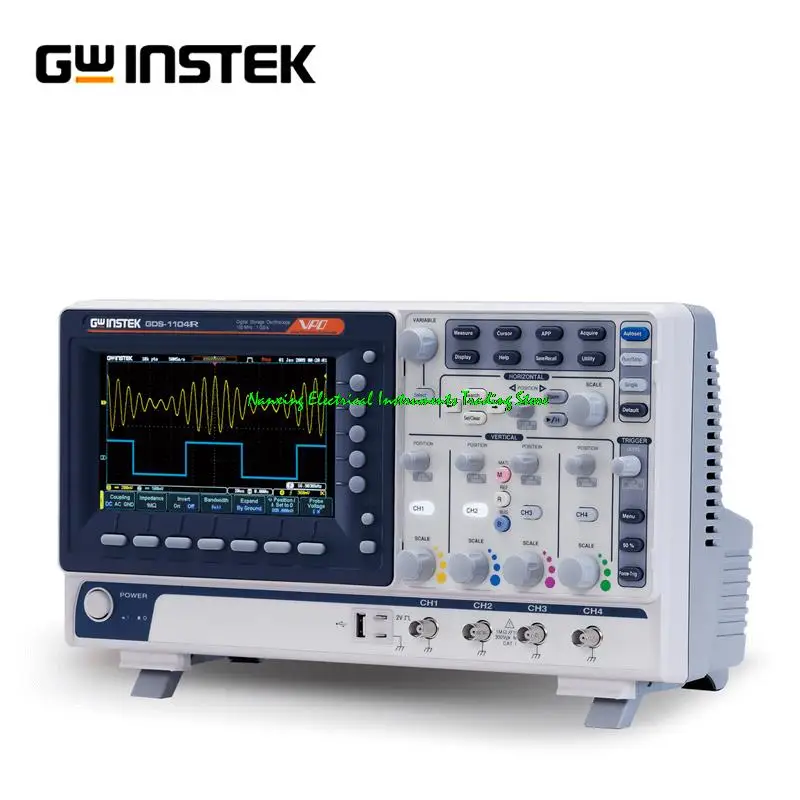 Osciloscópio De Armazenamento Digital De 2/4 Canais Gds-1102r/gds-1104r ...