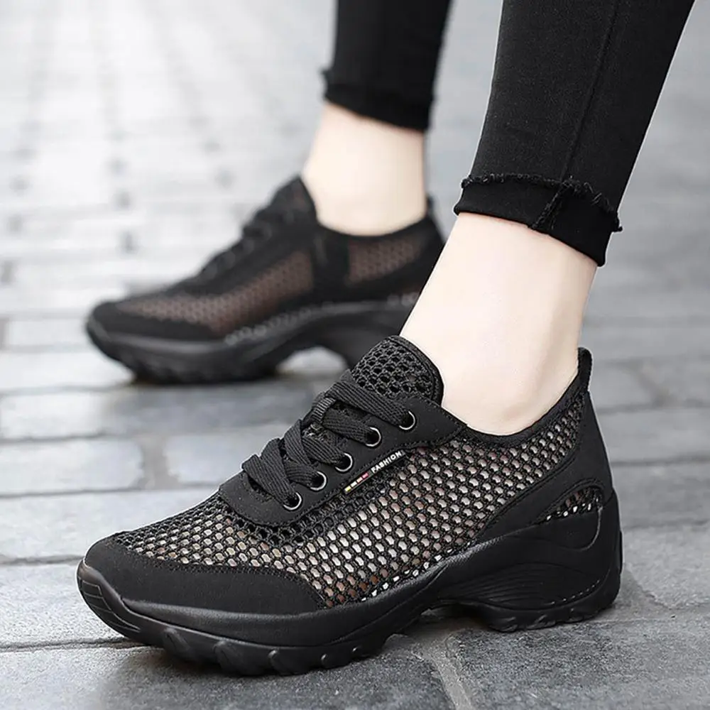 Women Wedges Shoes For Women 9 Color Sneakers Comfort Ladies Trainers ...