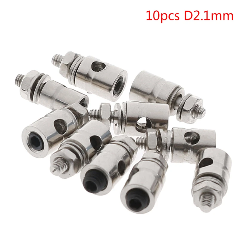 10pcs 2.1mm/1.8mm/1.5mm/1.1mm Rc Airplane Boat Pushrod Linkage Stopper ...
