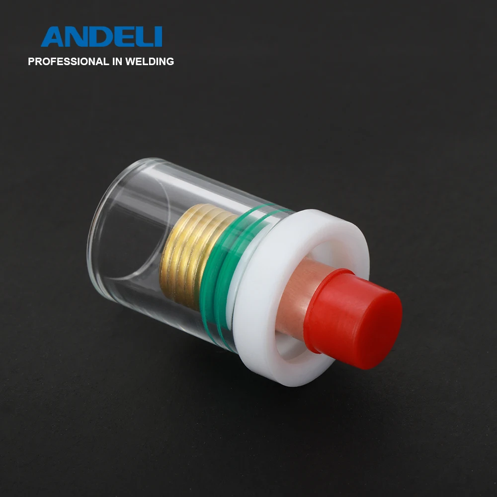 ANDELI Tig Welding Torch Accessories Kit Pyrex Glass Cup/Collet/Collet ...