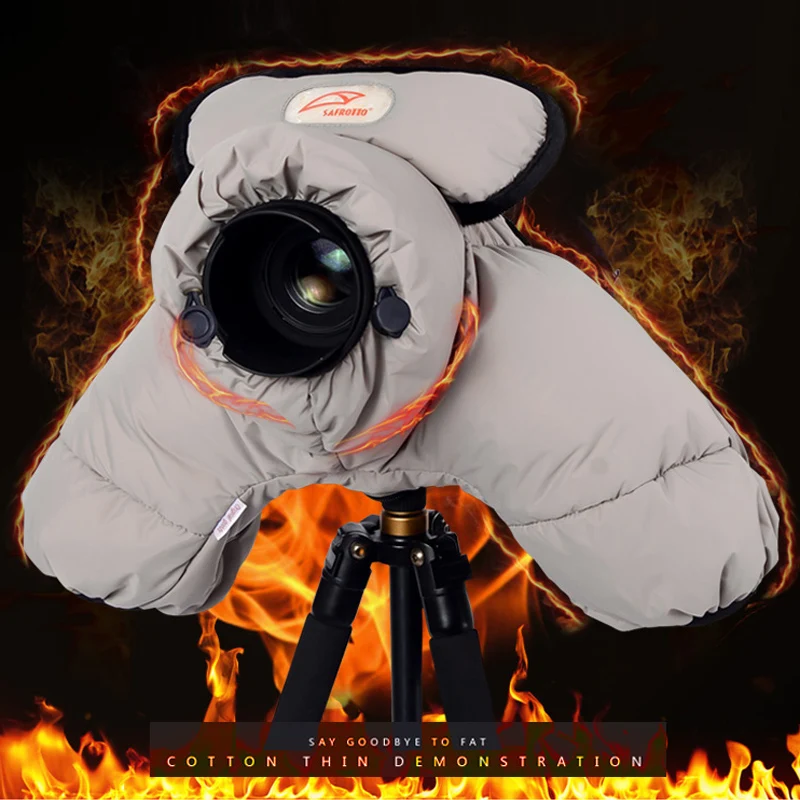 Roadfisher Warm Coldproof Winter Camera Paded Protect Bag Insert Case ...