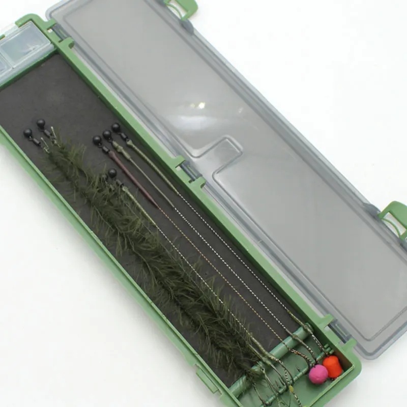 Carp-Fishing-Tackle-Box-For-Fishing-Carp-Rig-Storage-Wallet-Bag-20-Pins ...