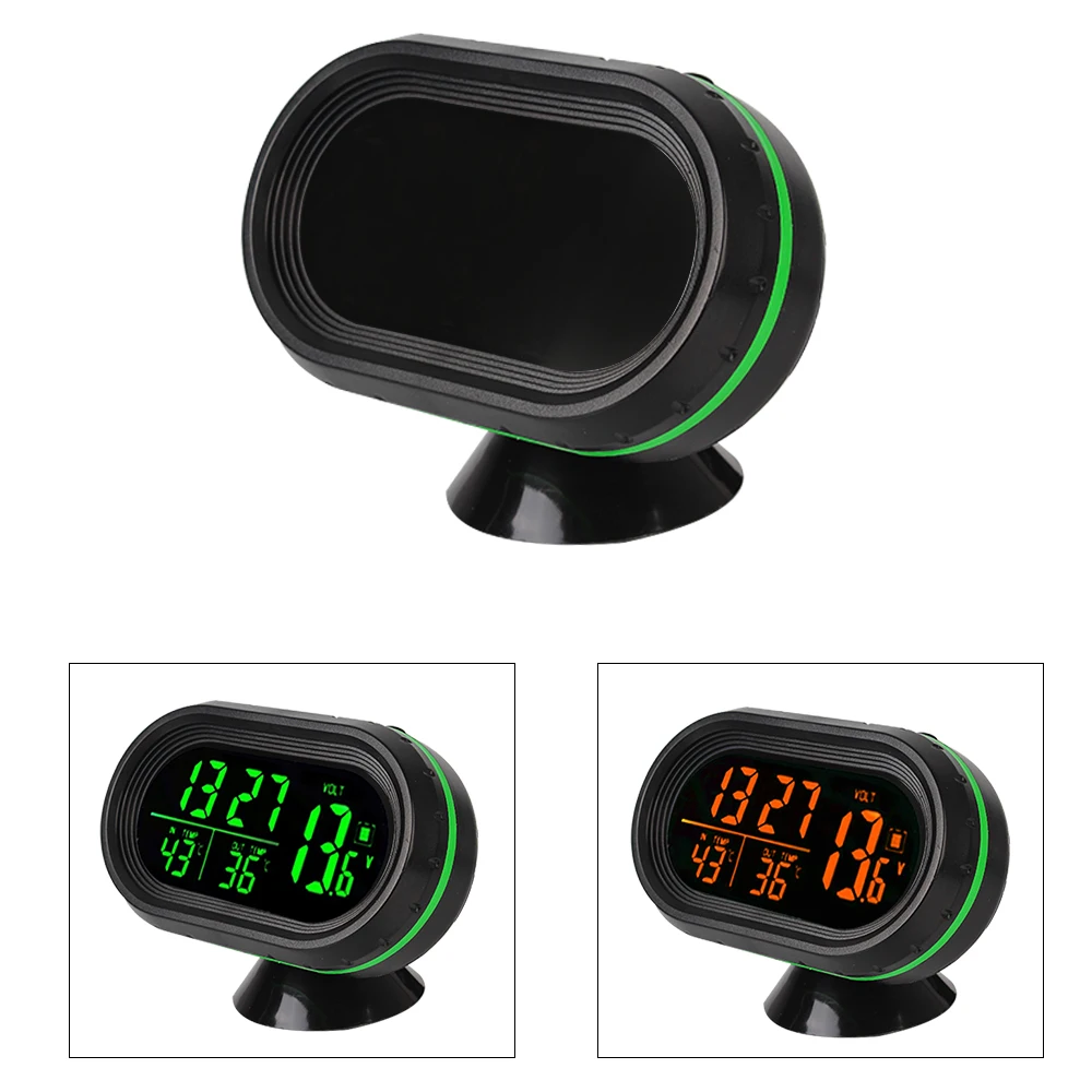 Auto-adesivo-carro-lcd-term-metro-rel-gio-volt-metro-display-digital-verde-laranja-backlight ...