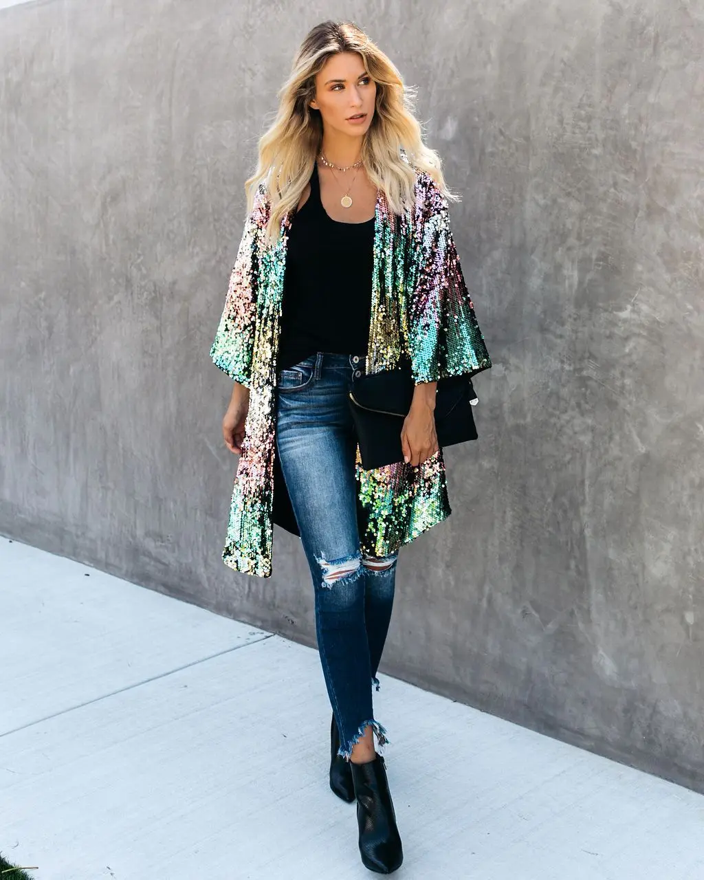 Sparkling Sequined Jacket