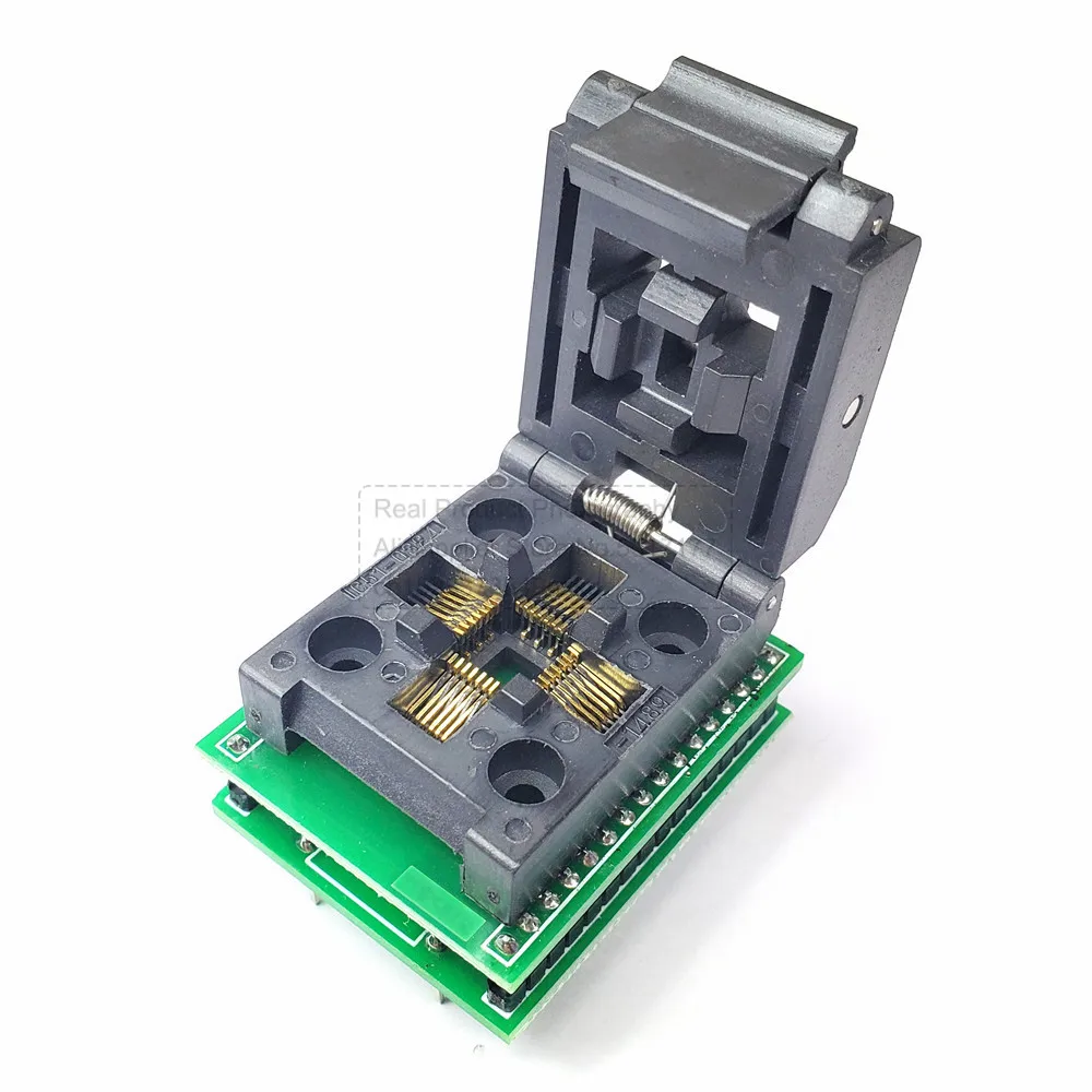 TQFP32 QFP32 TO DIP32 IC Programmer Adapter Chip Test Socket Burning ...