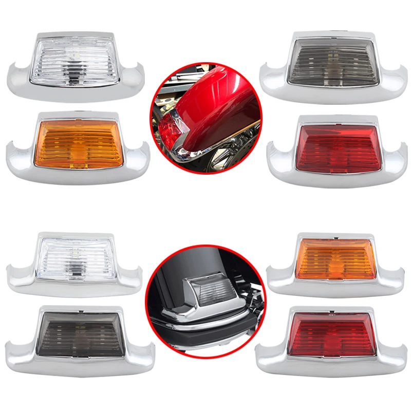 Led Fender Tip Light Front Leading Edge Rear Tailing Edge Driving Brake ...