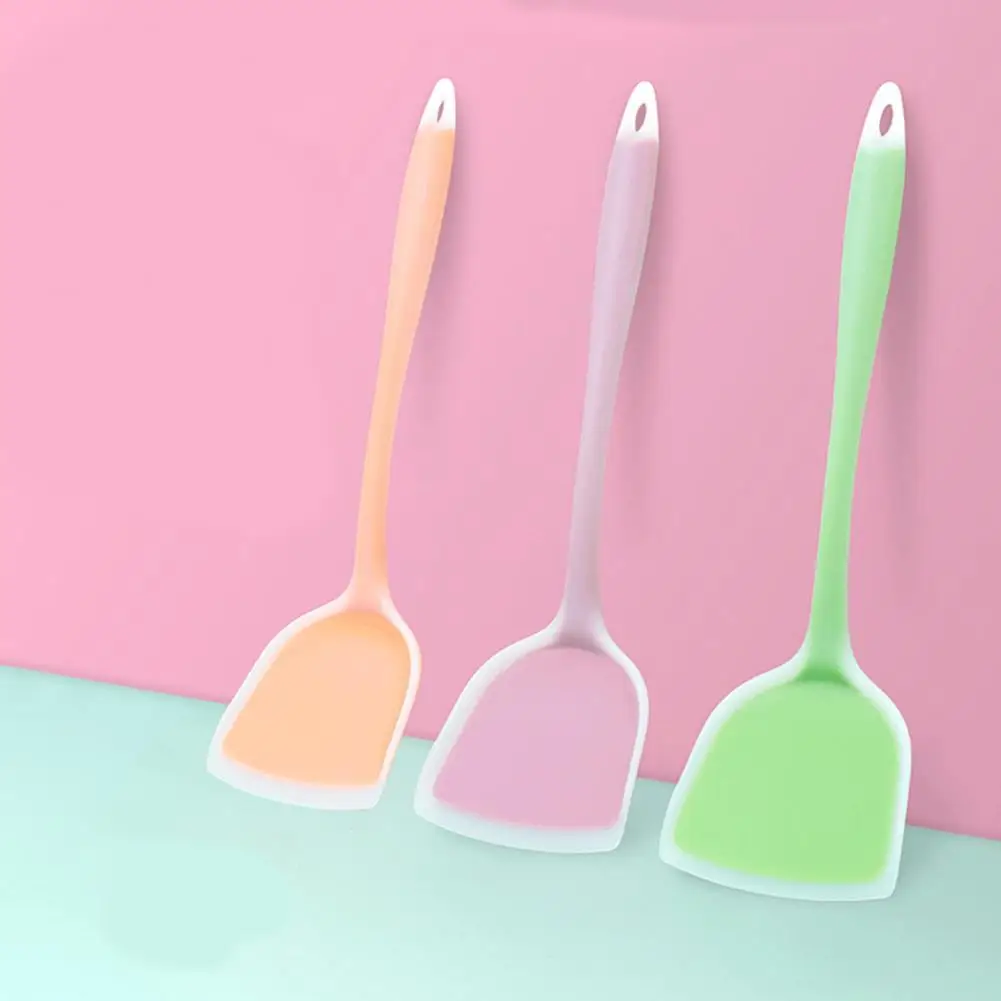 Slotted-Turner-Heat-Resistant-Food-Grade-Household-Silicone-Cooking ...