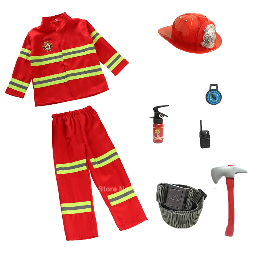 Cosplay Kids Firefighter Costumes - AllCosplay.com