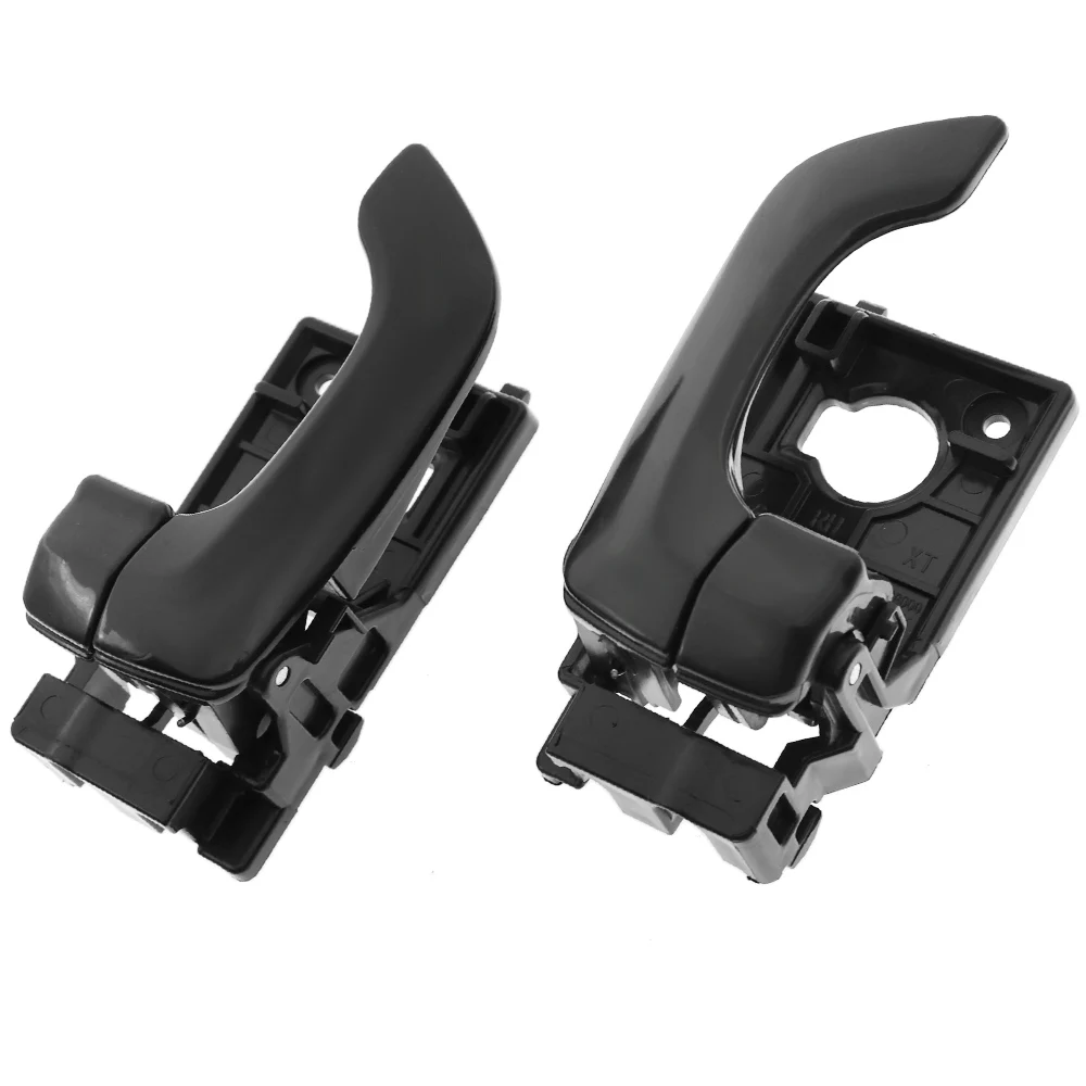 자동차 왼쪽 오른쪽 블랙 내부 도어 핸들, 기아 옵티마 2.4L 2.7 2006 2007 2008 2009 2010, OEM ...