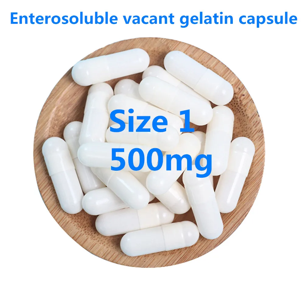Enteric-Coated-Capsule-1-Enterosoluble-Vacant-Gelatin-Capsule-Gel ...