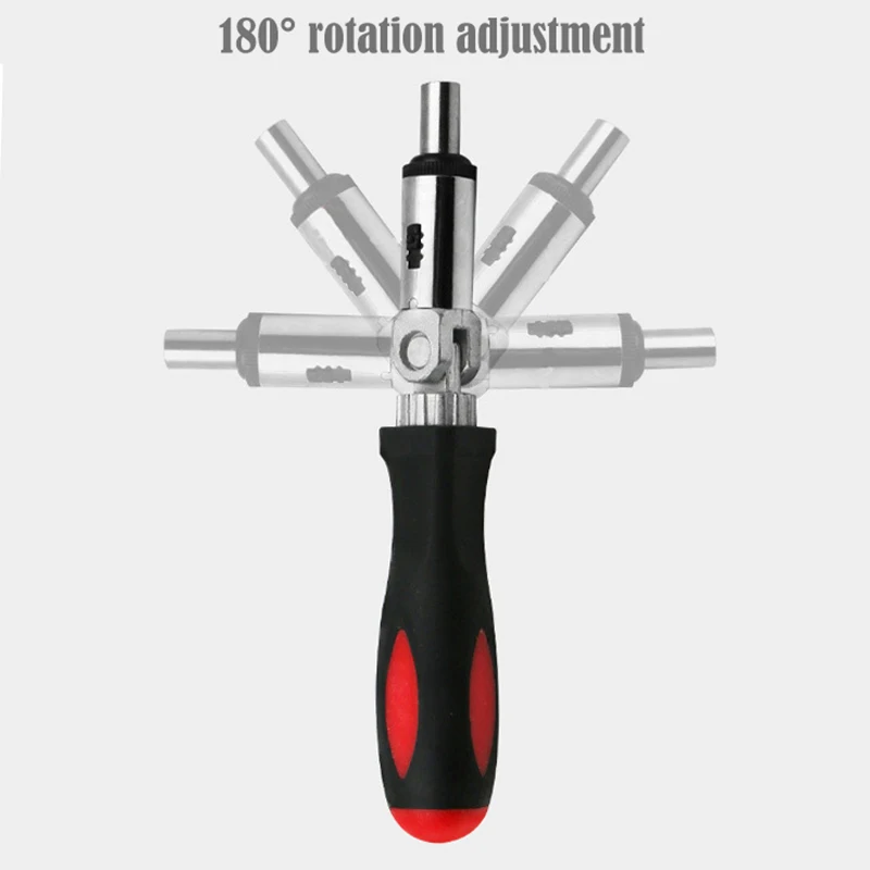 1/4 Inch Adjustable Ratchet ScrewdriverHex Wrench Screwdriver Sockets ...