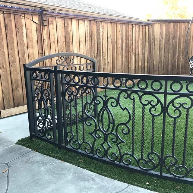 Wrought Iron Fence Victorian