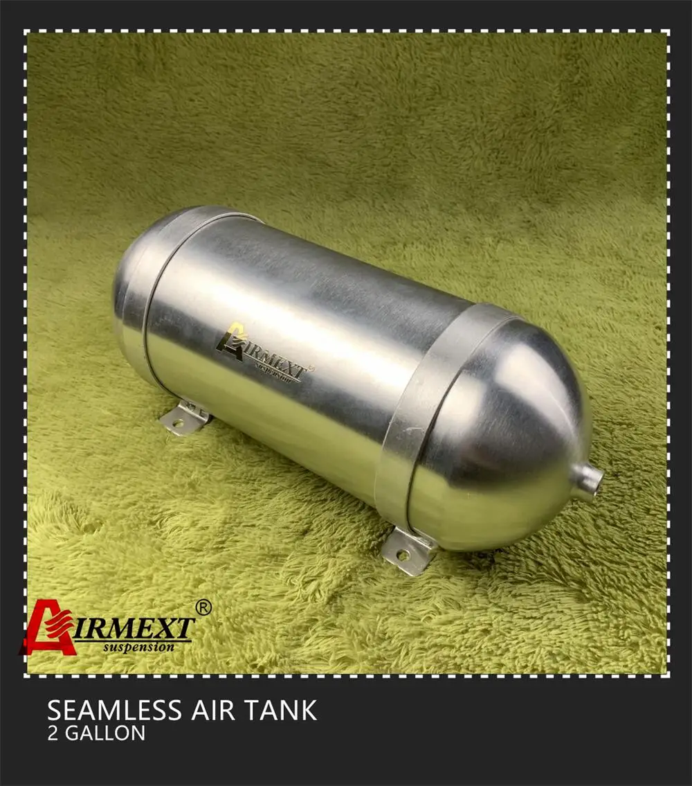 AIRMEXT /7.6L( 2 Gallon) IRON SEAMLESS air tank air cylinder air power ...