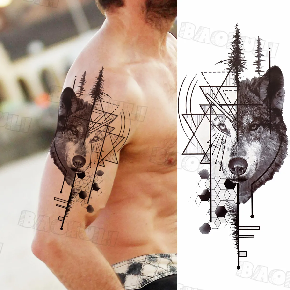 Wolf Rip Tattoos