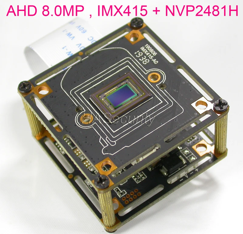 8MP AHD 8.0MP @ 15fps , 1/2.8" IMX415 CMOS image sensor + NVP2481 CCTV ...