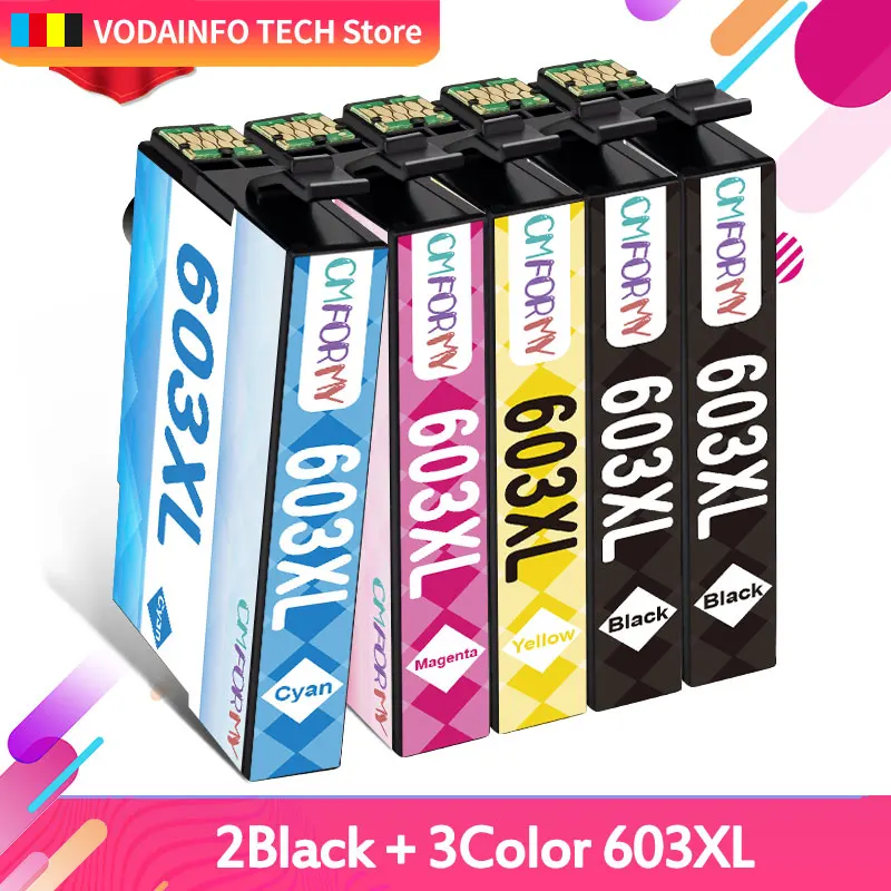 603XL T603 Compatible Ink Cartridge For Epson XP 2100 2105 3100 3105 ...