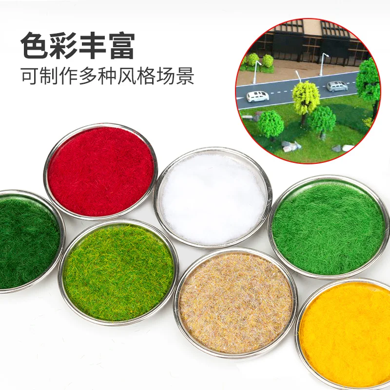 30g-3mm-5mm-Artificial-Grass-Powder-Static-Grass-Flocking-Miniature ...