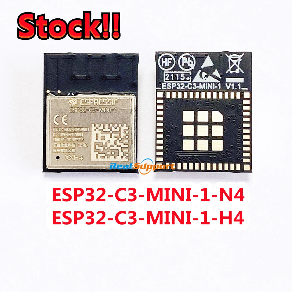 Esp32-c3-mini-1 Esp32-c3-mini-1-n4/h4 Wi­fi And Ble 5 Module 4mb Flash ...
