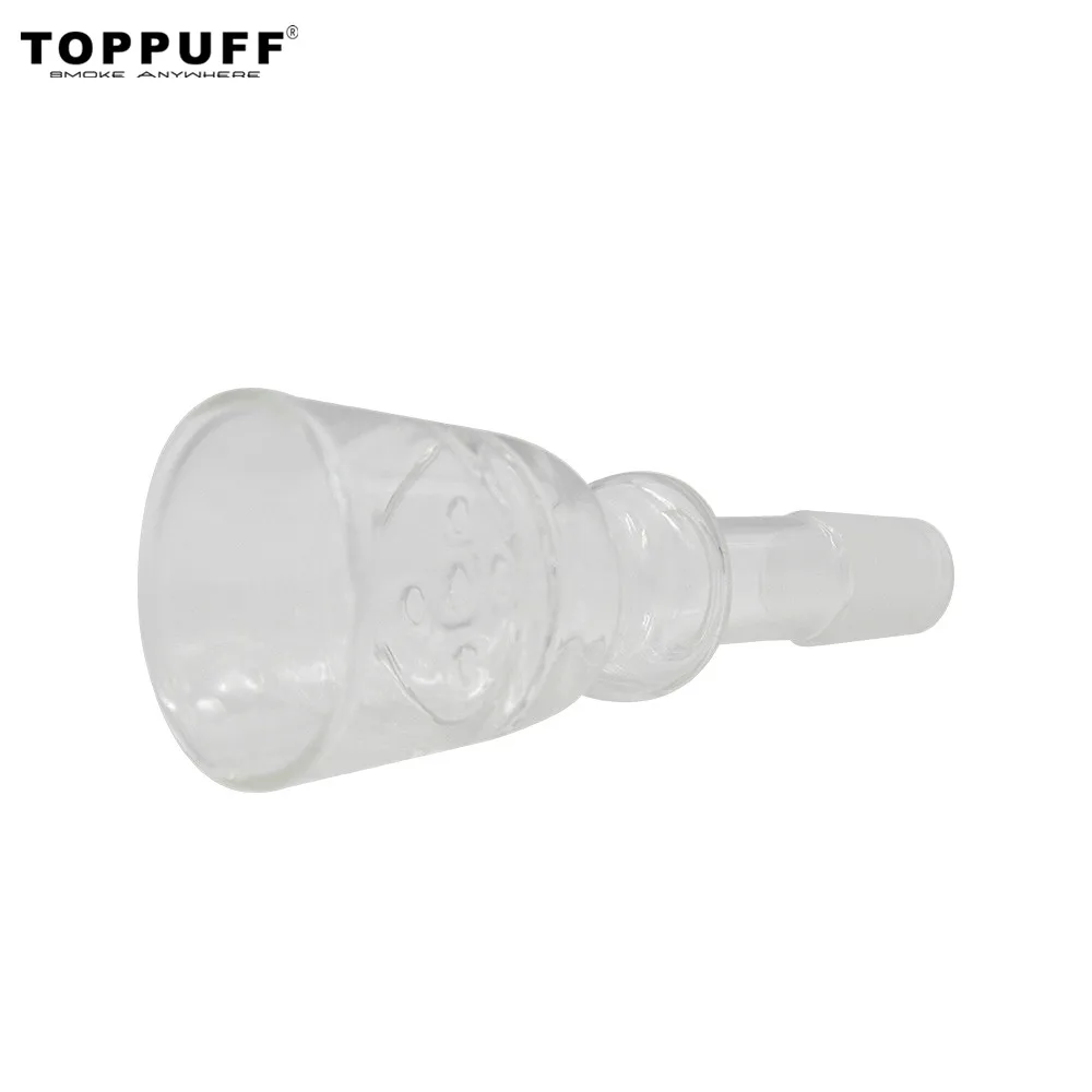 TOPPUFF Glass Hookah Bowl Glass Shisha Bowl Hookah Head Hookah Flavor ...