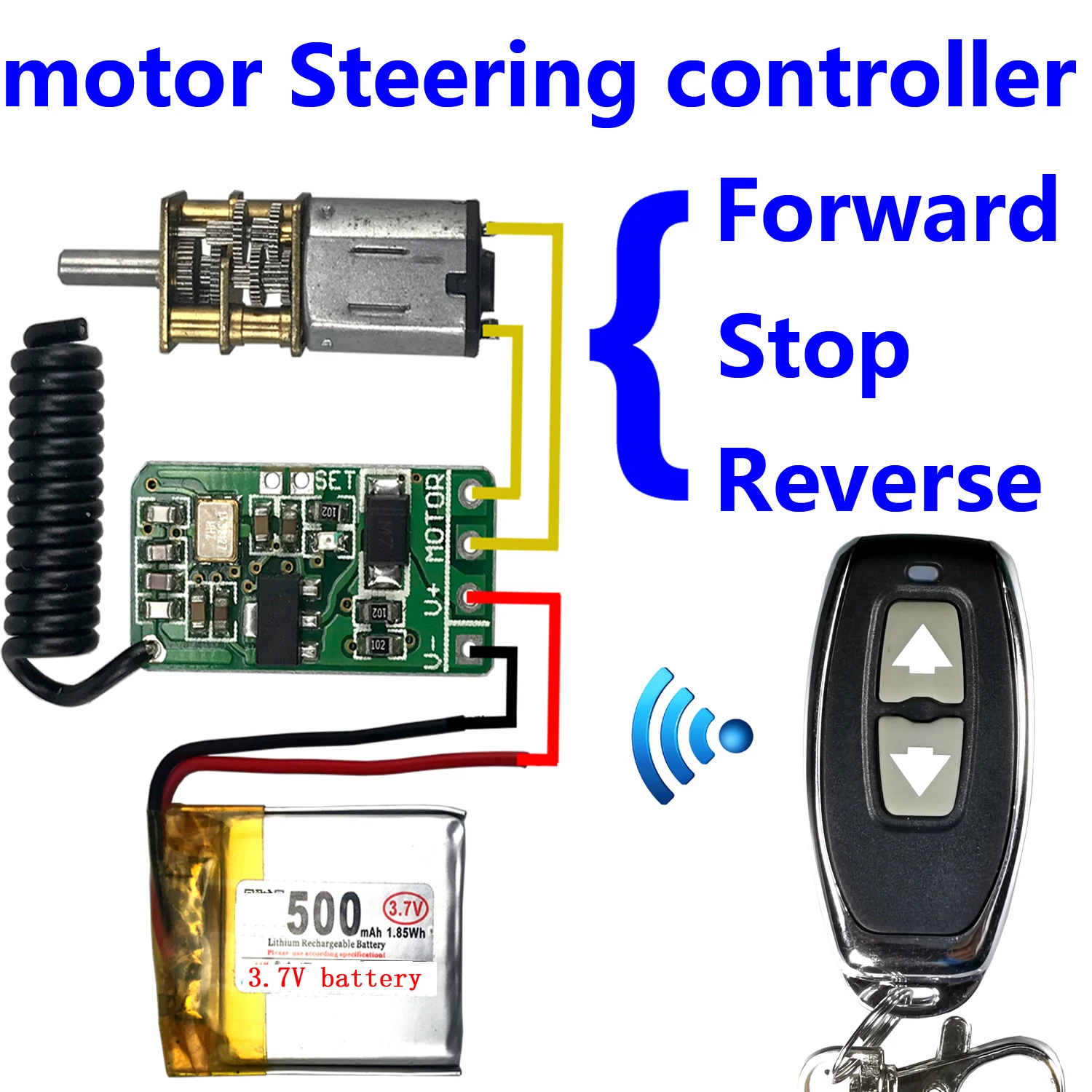 433MHz-Wireless-Remote-Control-Switch-DC-3-7v-4V-6V-N20-Mini-Micro ...