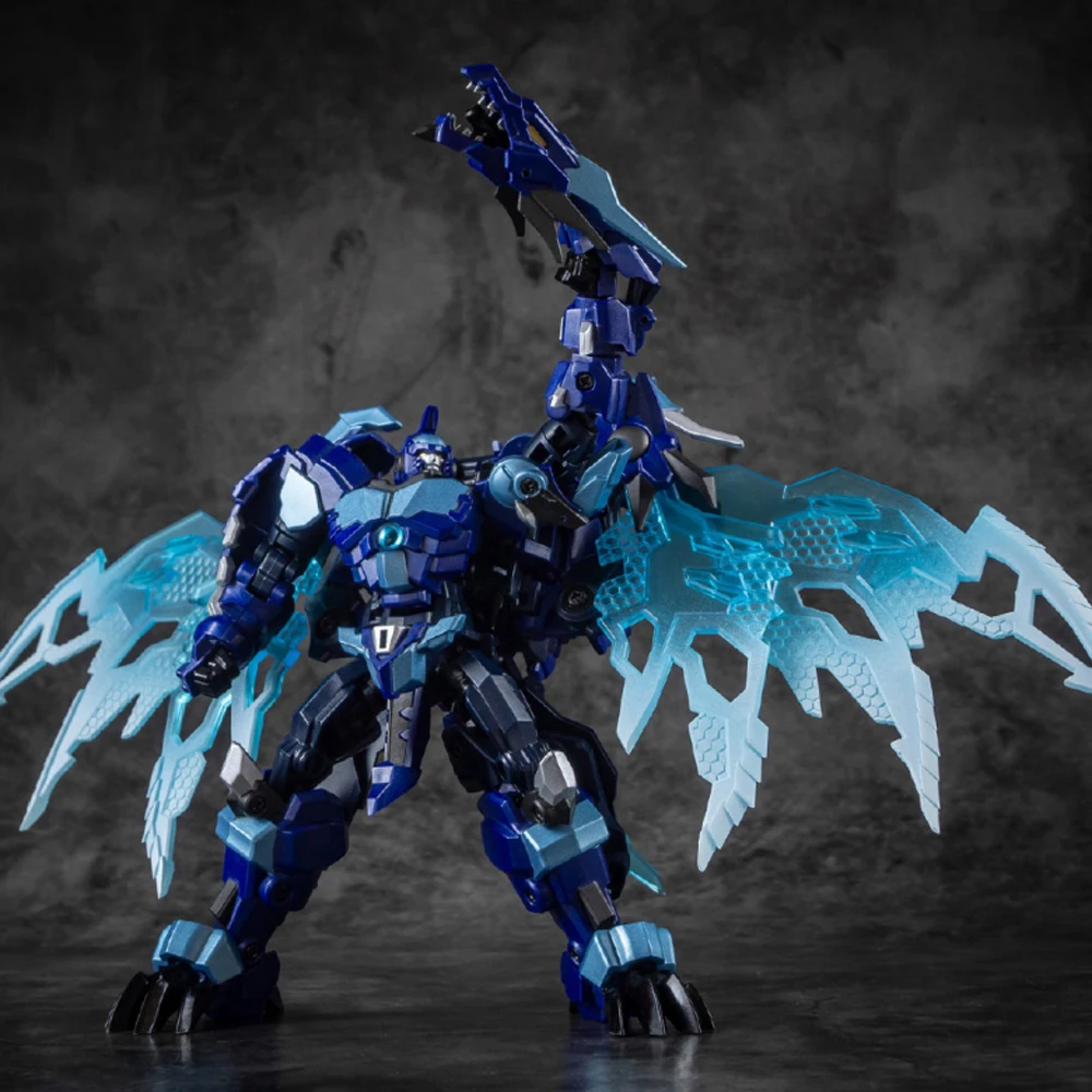 Iron Factory Samurai IF EX 42Z Absolute Zero Blue Dragon Robot PVC ...