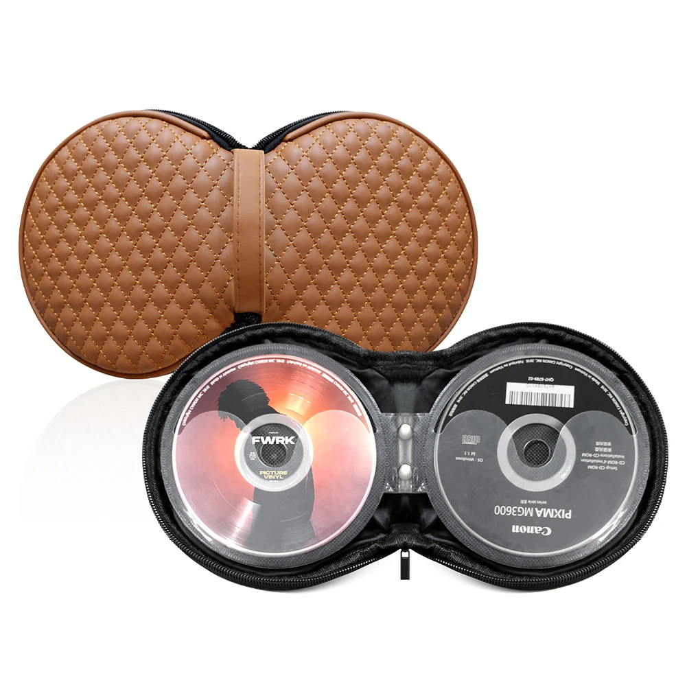 Estuche portátil para CD y DVD, bolsa de almacenamiento de 20 ...