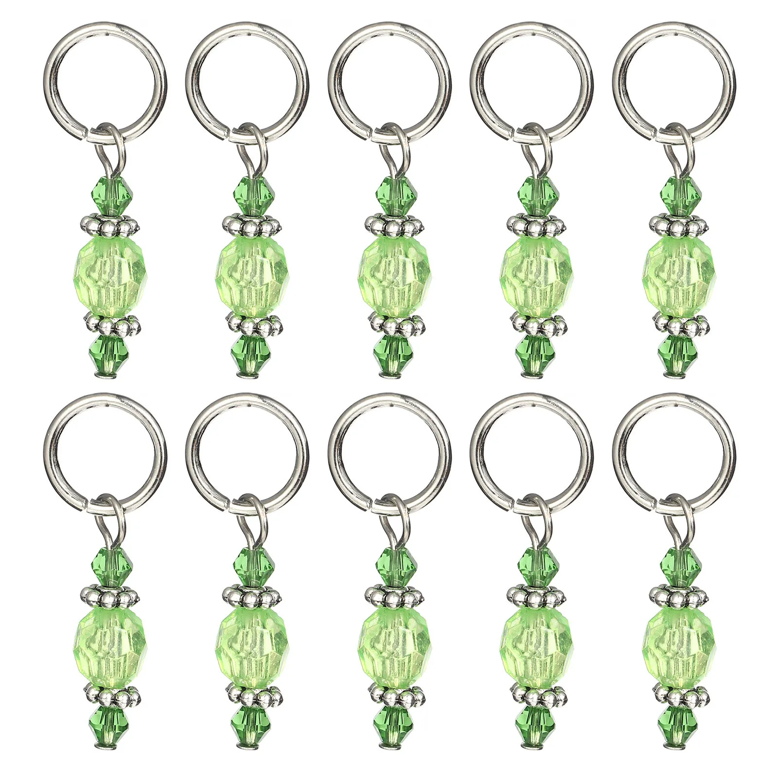 Caseiro-Knitting-Ponto-Marcadores-Lampwork-Vidro-Misto-Acess-rios ...