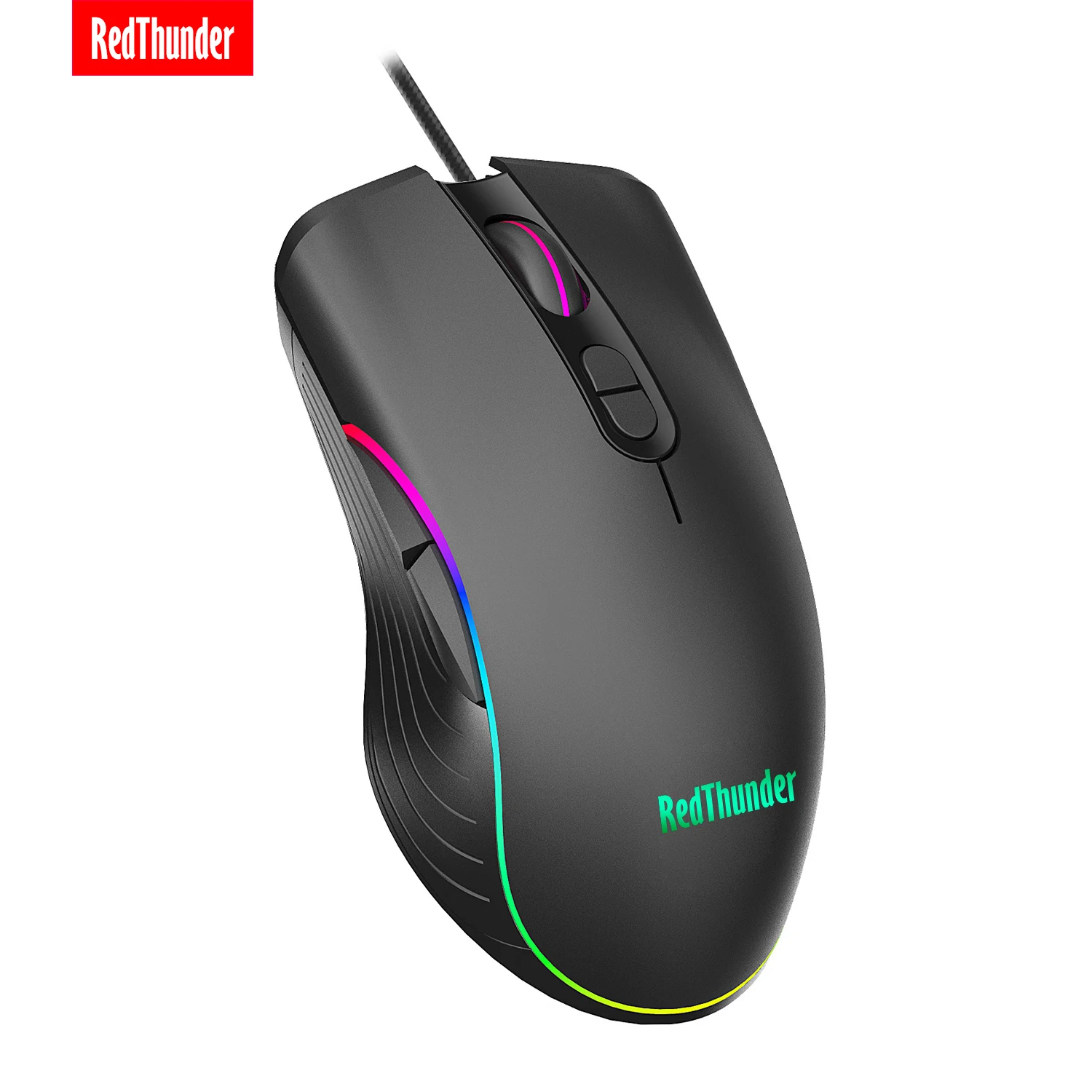 RedThunder Gaming Maus Verdrahtete, 7 Programmierbare Tasten, Chroma ...