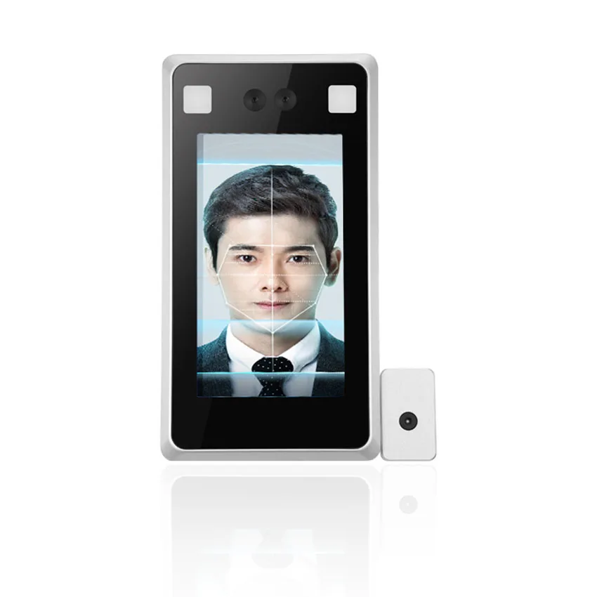 Floor standing no touch high level face recognition thermal scanner ...