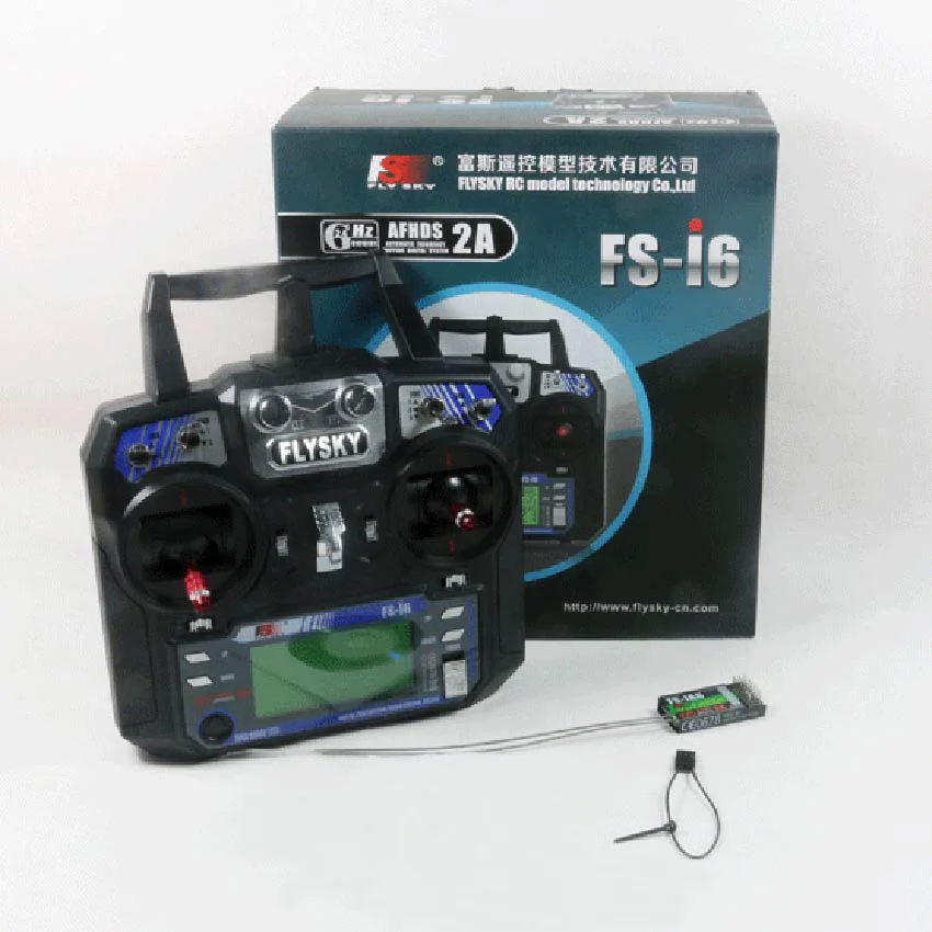 FlySky FS i6 TX & iA6 RX 라디오 시스템 6CH 2.4GHz|부품 & 액세서리| - AliExpress