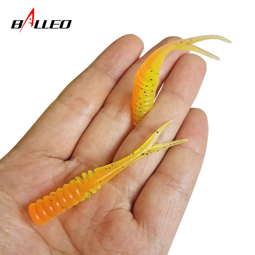Fishing-soft-Lures-Silicone-worm-6cm-1-7g-fishing-lure-Artificial ...