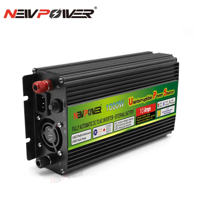 800W Off Grid Inverter with Charger, UPS DC12V AC110V/220V Modified ...