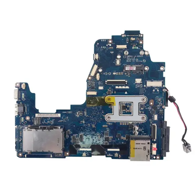 Toshiba A660 A665 Laptop Motherboard NWQAA LA-6061P Rev:2.0 K000104250 ...