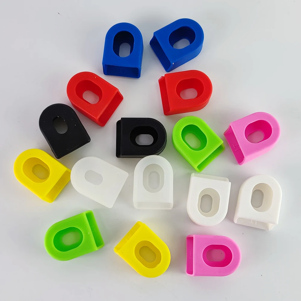 2pcs-Silicone-Bicycle-Crank-Arm-Protector-Cover-Mountain-Road-Bike ...