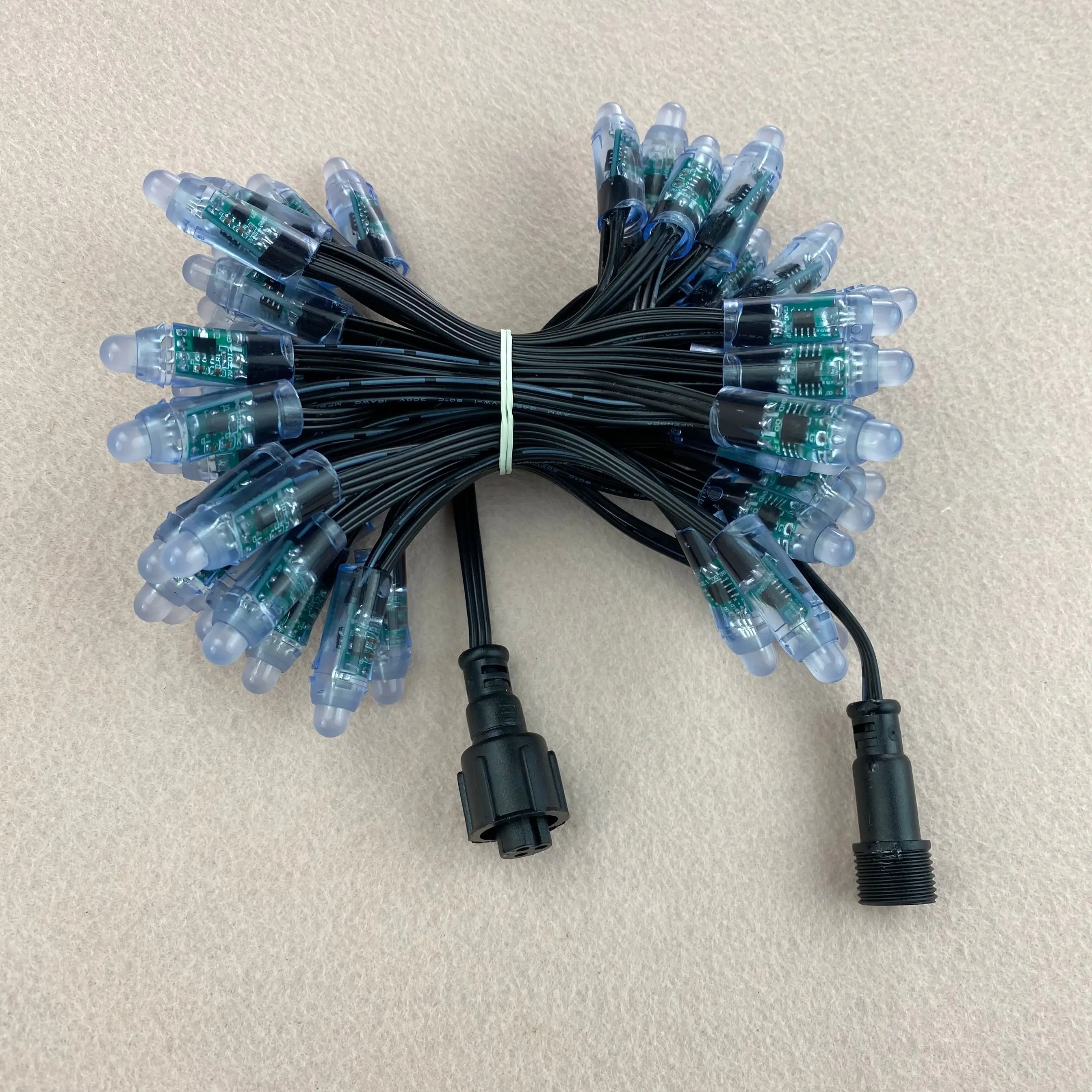 Free Shipping/1000pcs 50ct/4 Inches/dc12v Ws2811/regulated Bullet Led ...