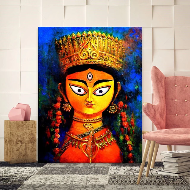 Goddess Durga Modern Art