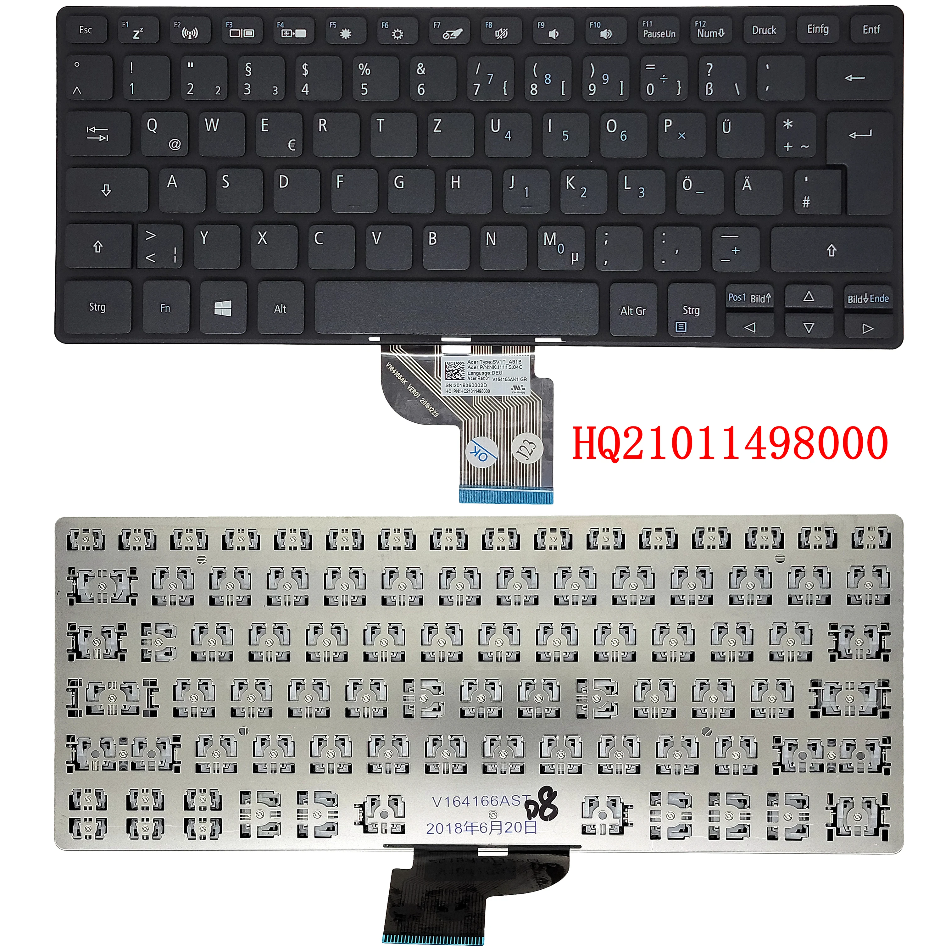 US RUS/Russian Arabic Keyboards For Acer Spin SP111-32N, 53% OFF
