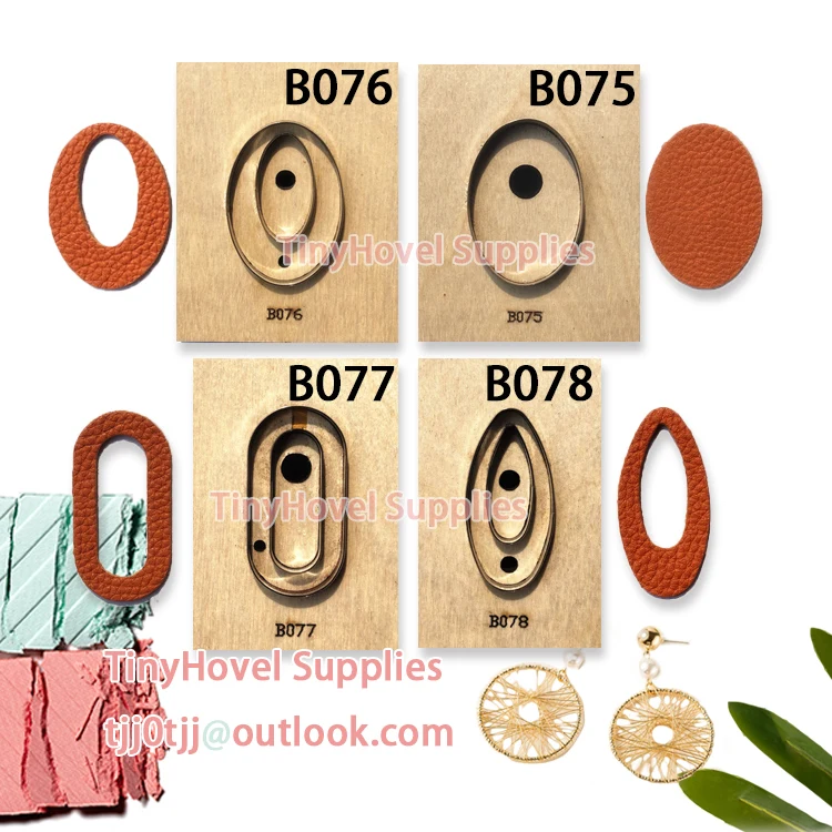 The-Teardrop-Earrings-Cutting-Dies-Wooden-Die-Cut-Scrapbooking-for ...