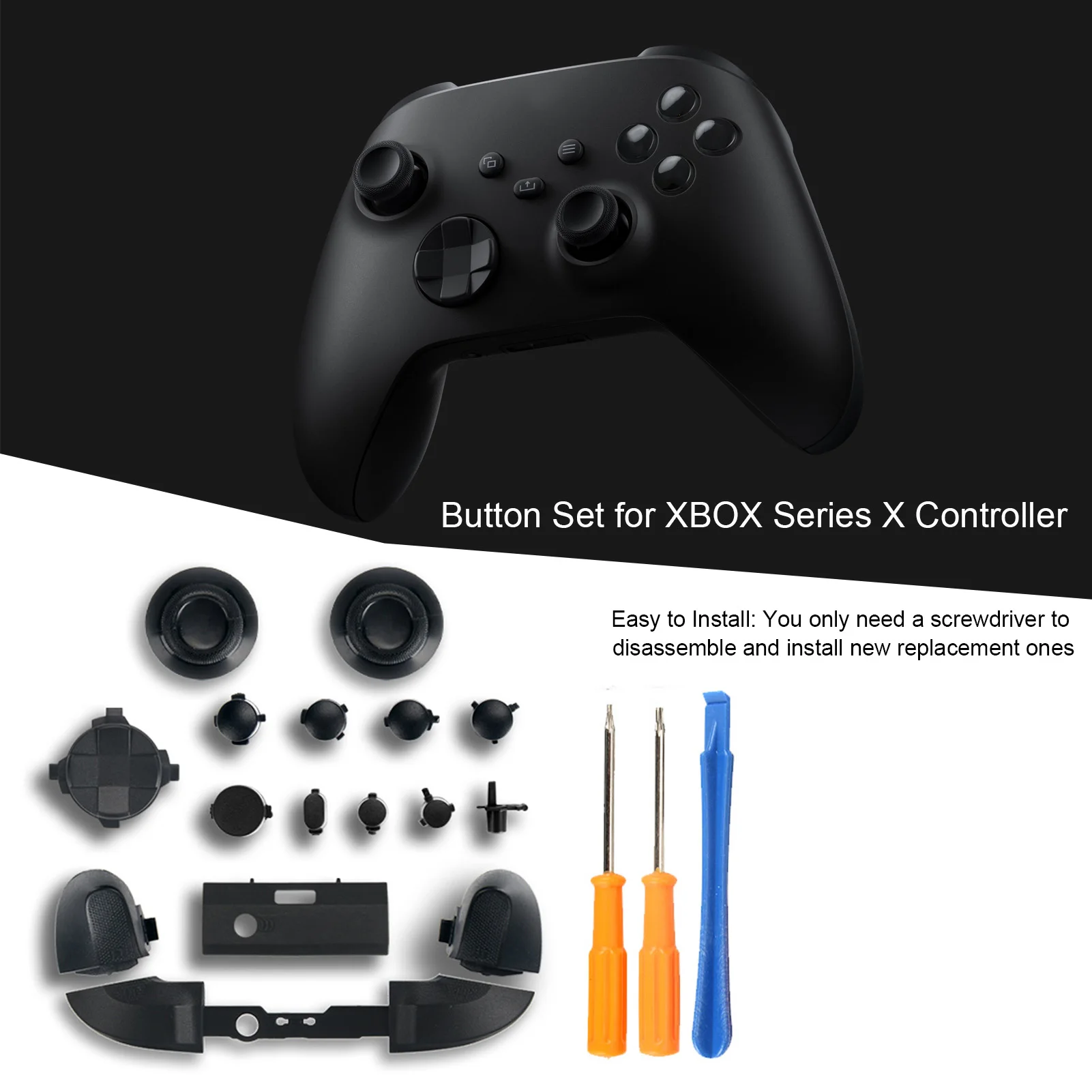 Kits-de-botones-de-repuesto-para-mando-de-Xbox-piezas-para-mando-de ...