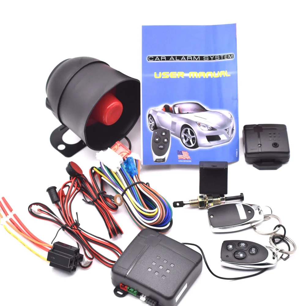 12V Anti-hijacking Car Alarms With Remote Sensor Bypass and Intelligent ...