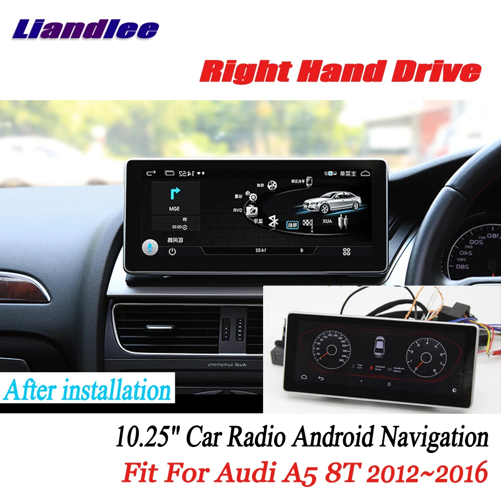 Car Android Multimedia Player For Audi A5 8T 2012~2016 Right Hand Drive ...