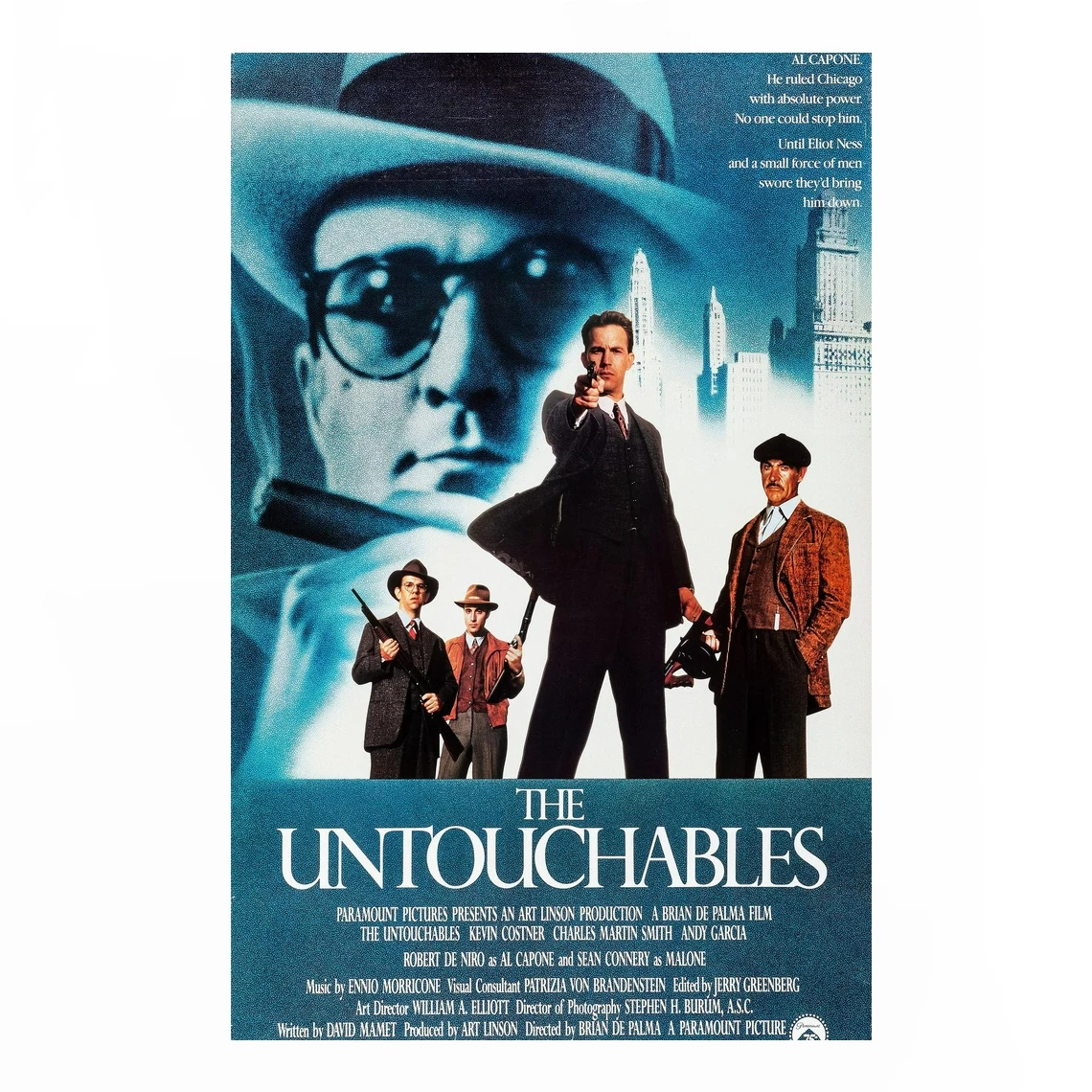 The Untouchables 1987 Poster