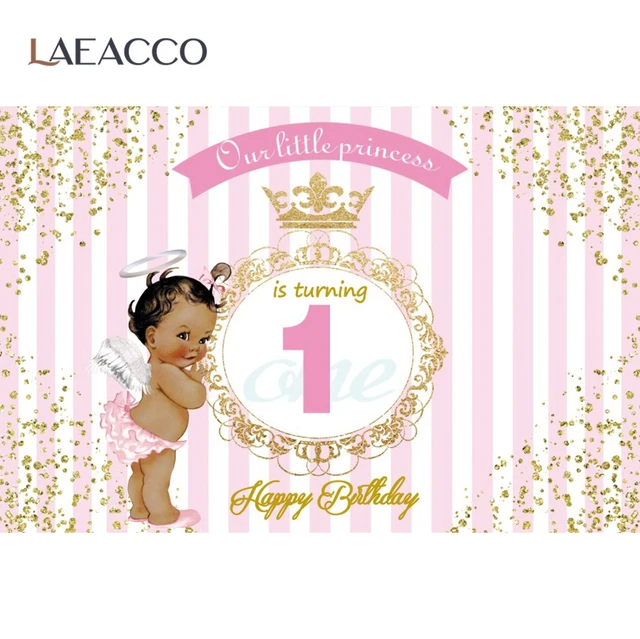 Pink And Gold Princess Background