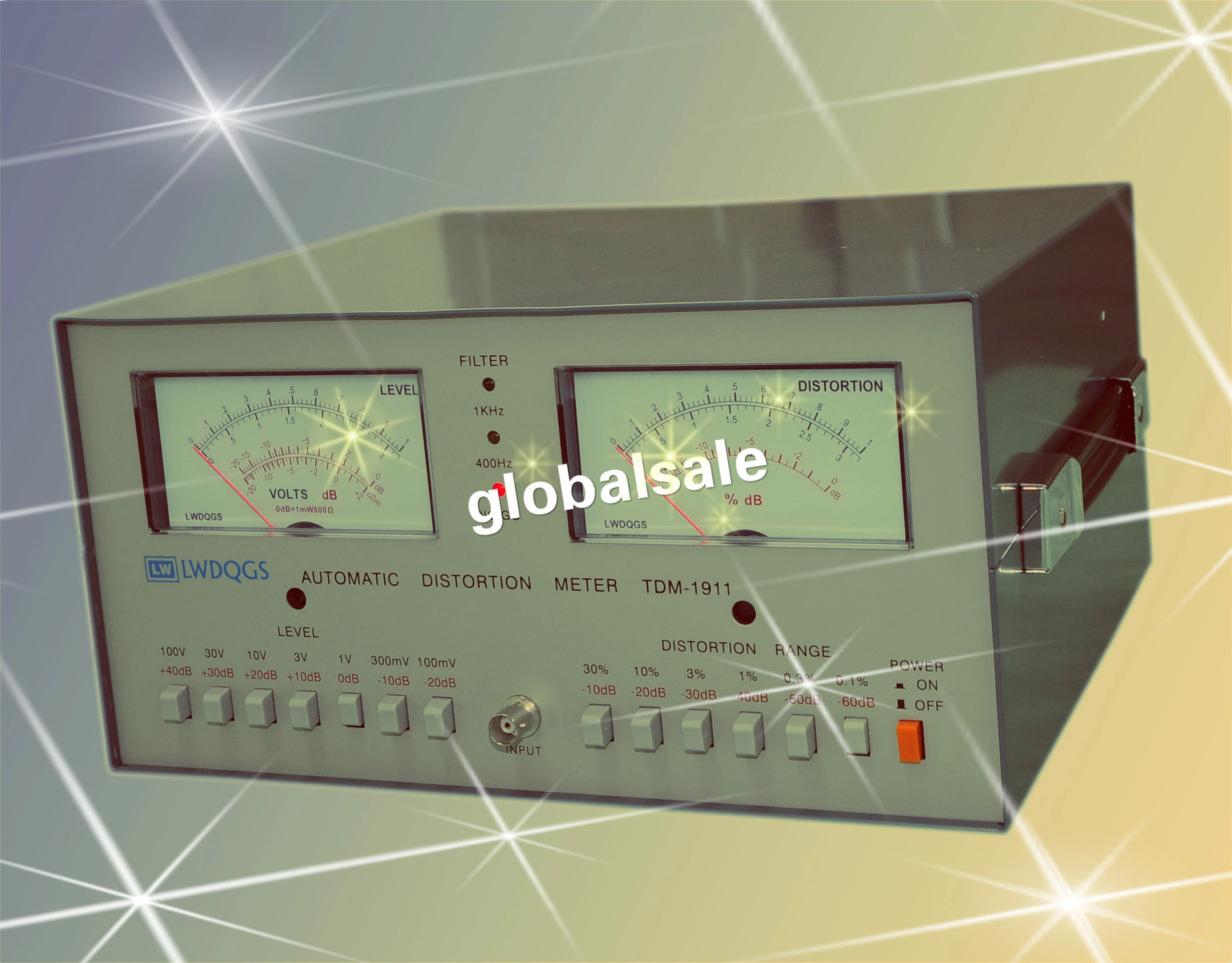 TDM 1911 Distortion Tester/ Meter 100mV~100V Scope: 0.01% 30% TDM1911 ...