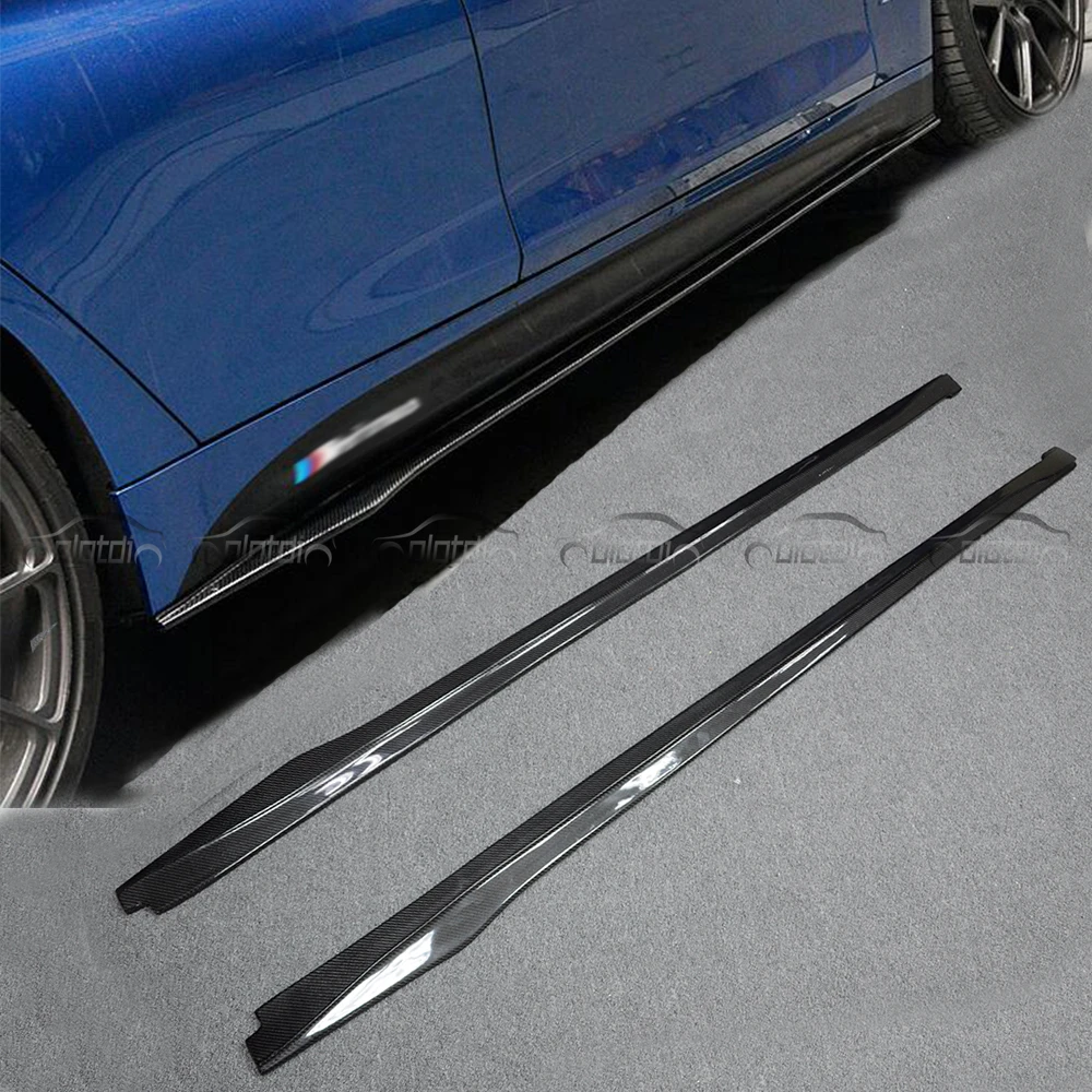 Olotdi Carbon Fiber Body Kit Side Skirts Extension For Bmw F30 F32 F33 ...