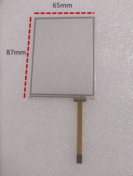 Digitalizador de pantalla táctil con Sensor resistivo de 4 cables, 100% pulgadas, para 3,5 ...