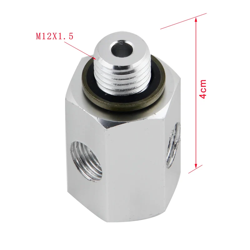 Oil Pressure Temperature Gauge Adaptor T Piece For BMW 3 Series E30 E36 ...