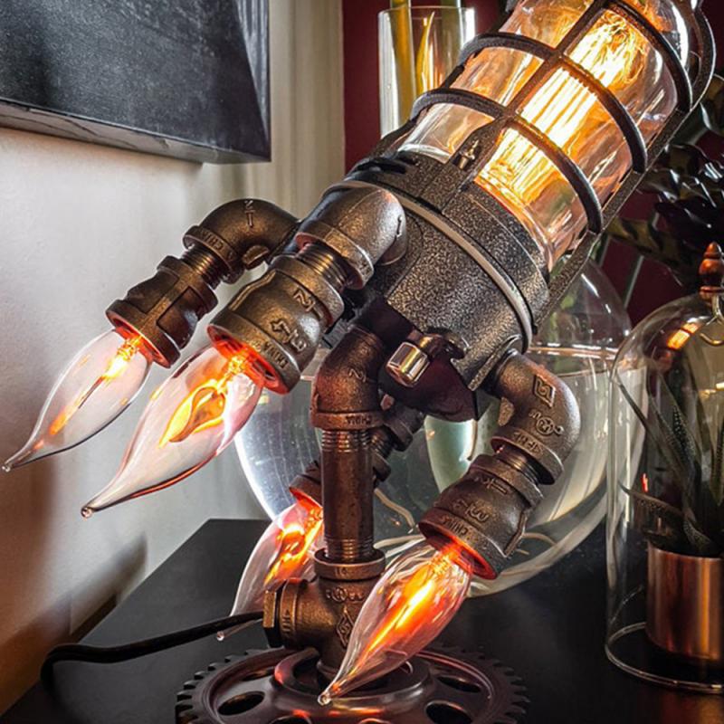 Rocket Ship Lamp | asghedom.com