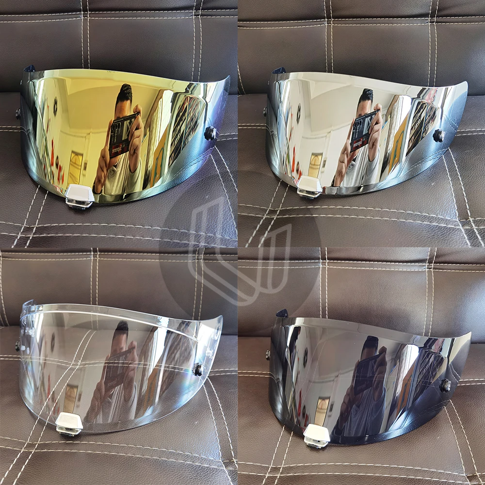 Gold Iridium รถจักรยานยนต์ Full Face Visor เลนส์สำหรับ HJC RPHA-11 RPHA ...