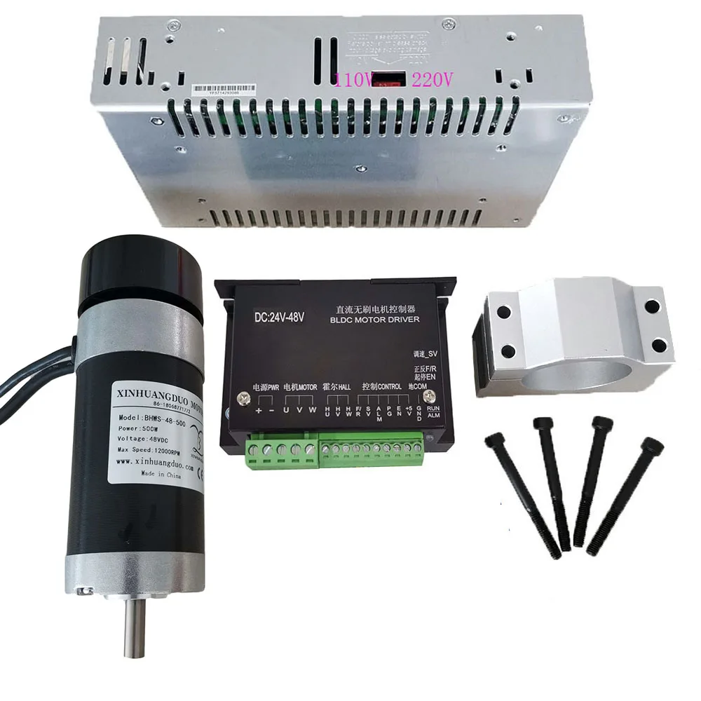 500w Brushless Spindle Motor | Brushless Spindle Motor 48v | Power ...